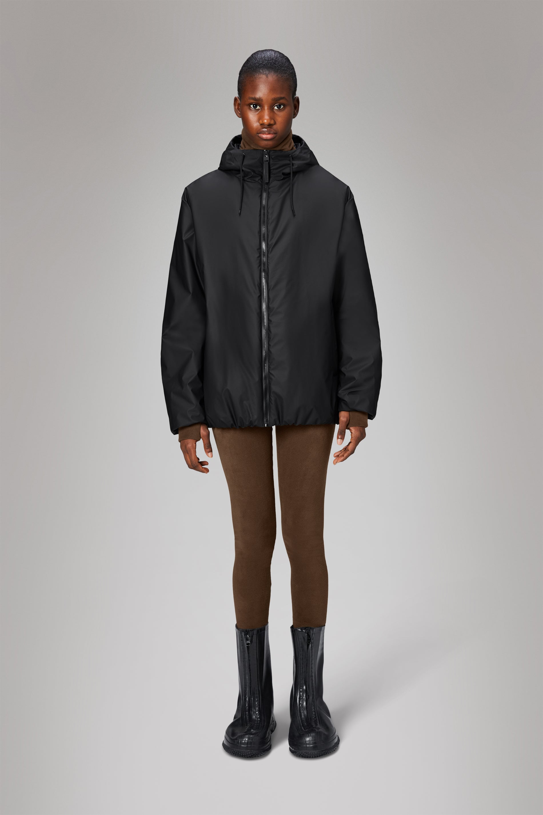 Rains® Lohja Insulated Jacket in Black for ₩390,000 | 2-Year Warranty