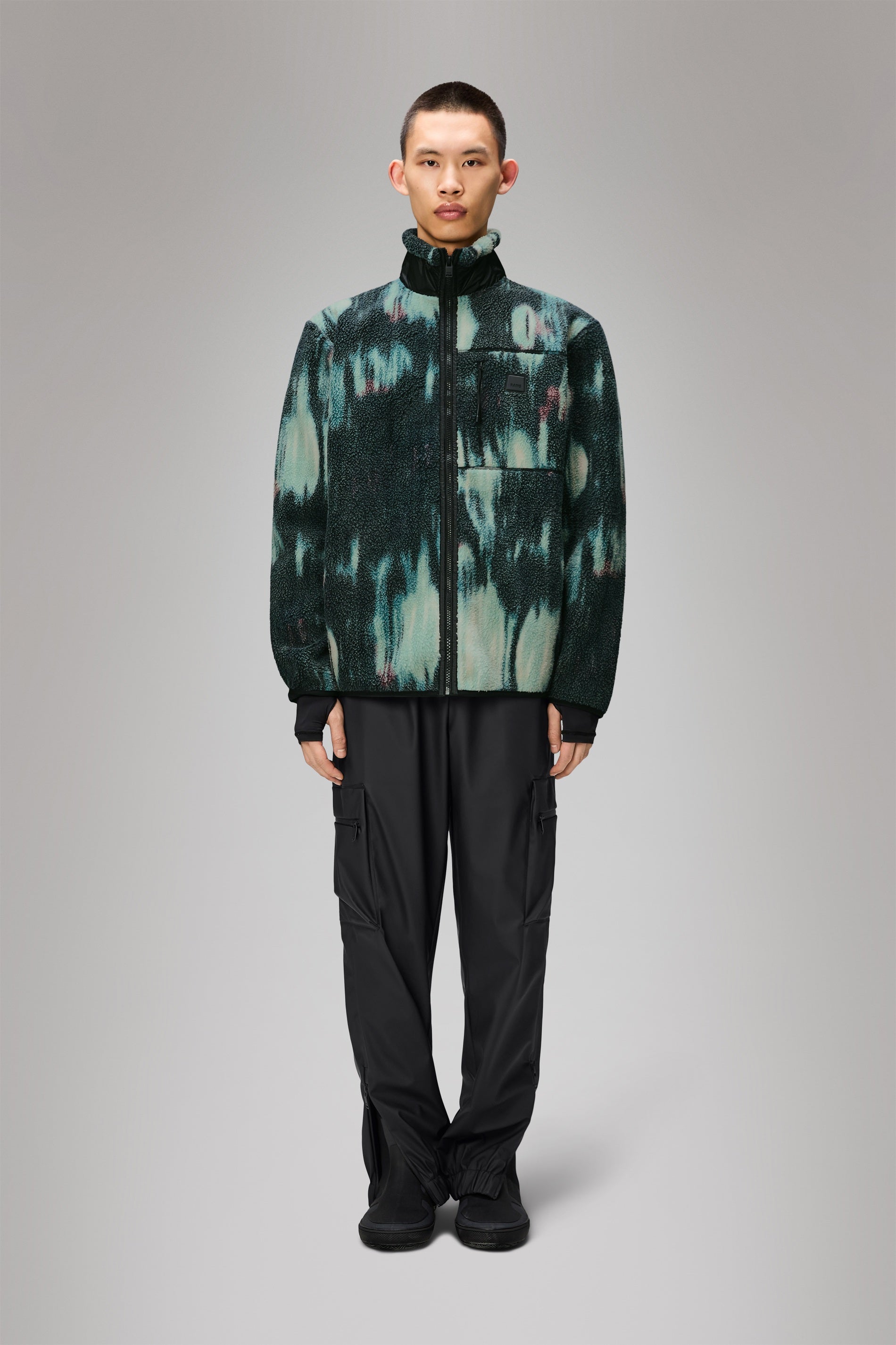 Rains® Yermo Fleece Jacket in Blur for ₩370,000 | 2-Year Warranty